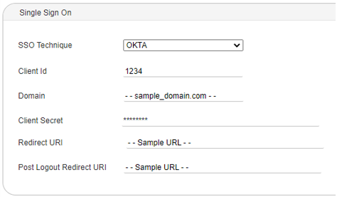 Single Sign-On - Planvisage