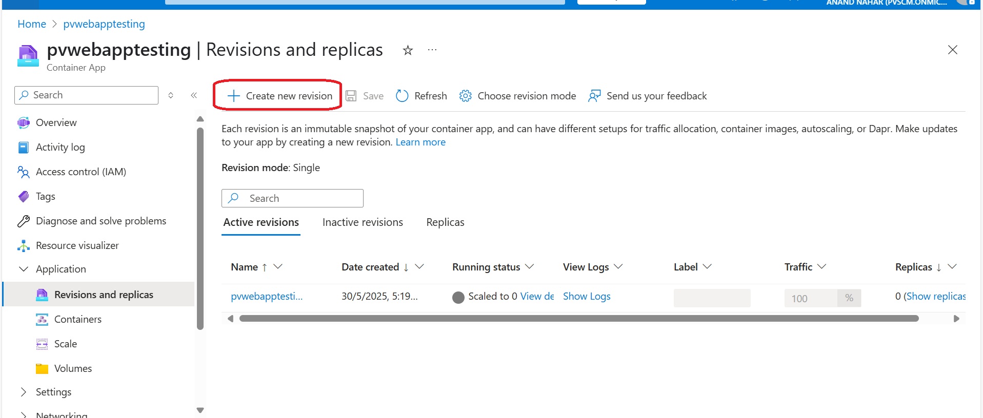 Deploying an Application as an Azure Container App - Planvisage
